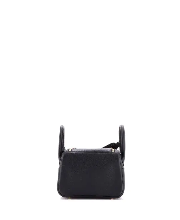 Hermès Mini Lindy Bag Clemence - Black