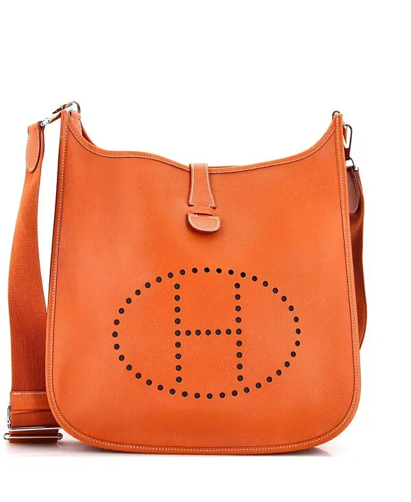 Hermès Gm Evelyne Bag Gen I Epsom - Brown