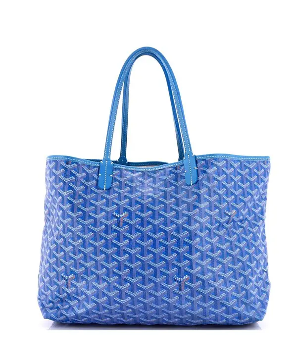 Goyard Pm Artois Tote Coated Canvas - Blue