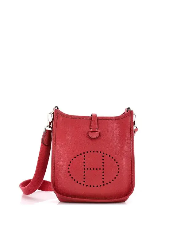 Hermès Tpm Evelyne Bag Gen Iii Epsom - Red