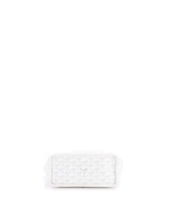Goyard Mini Anjou Reversible Tote - White