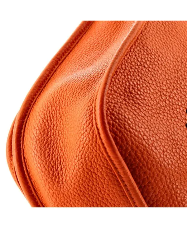 Hermès Gm Evelyne Bag Gen Iii Clemence - Orange