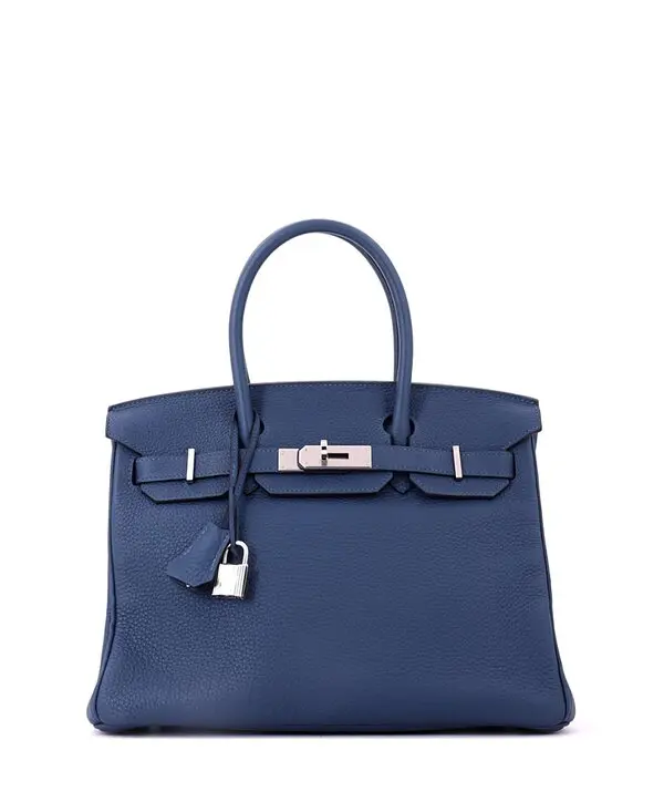 Hermès Birkin 30 Handbag - Deep Blue