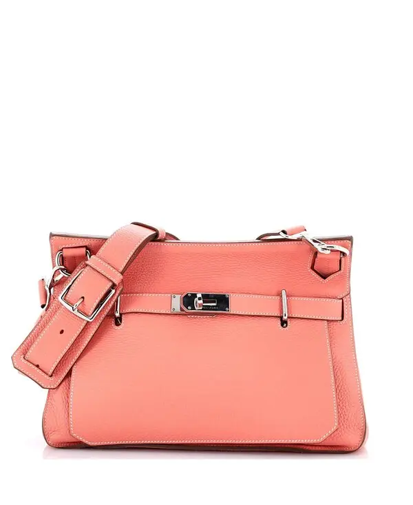 Hermès 34 Jypsiere Bag Clemence - Pink