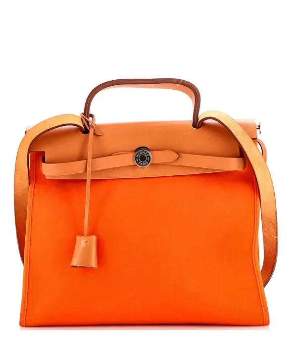 Hermès 31 Herbag Zip - Orange
