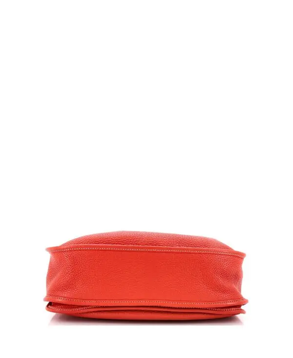 Hermès Gm Evelyne Bag Gen Iii Clemence - Orange