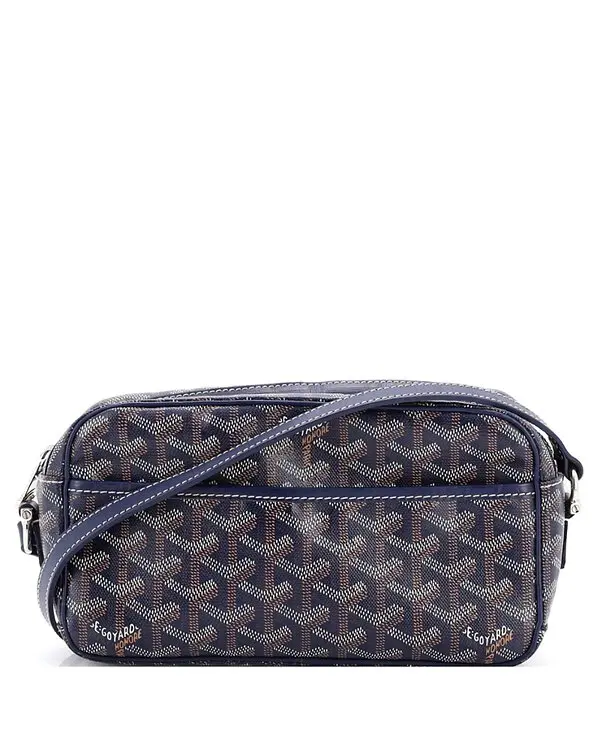 Goyard Cap Vert Bag Coated Canvas - Blue