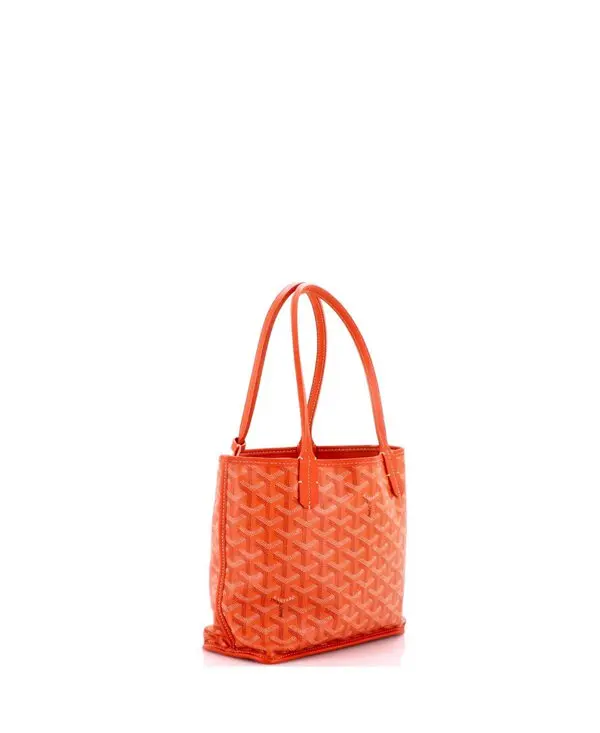 Goyard Anjou Reversible Coated Canvas Tote - Orange