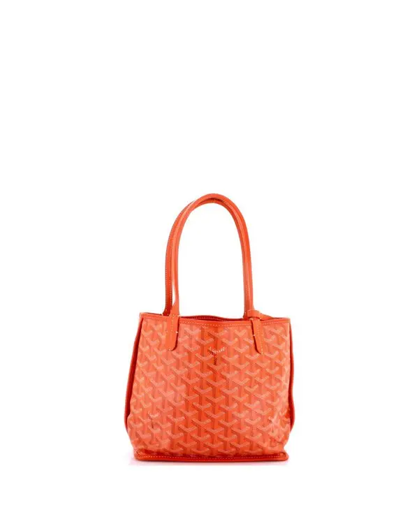 Goyard Anjou Reversible Coated Canvas Tote - Orange