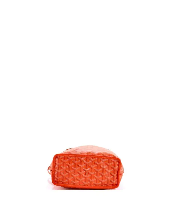Goyard Anjou Reversible Coated Canvas Tote - Orange