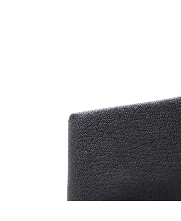 Hermès Calvi Duo Card Holder Chevre Mysore - Black