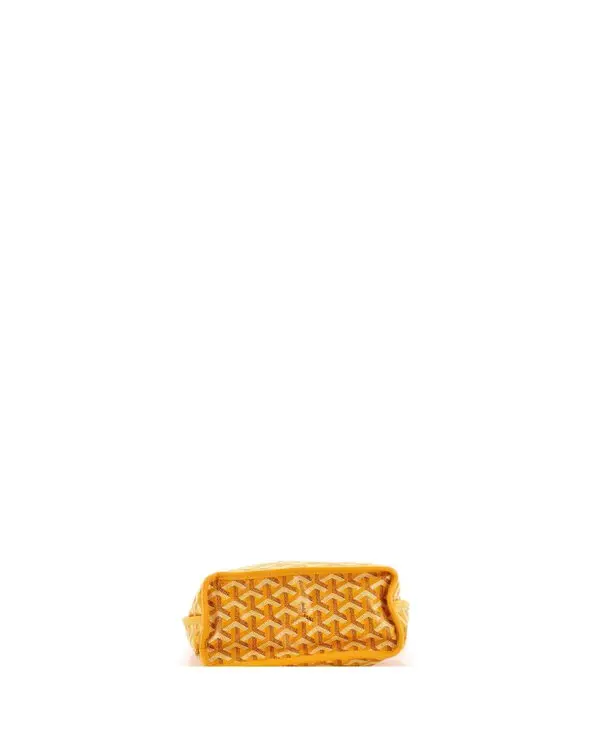 Goyard Mini Anjou Reversible Tote Printed Coated Canvas - Orange