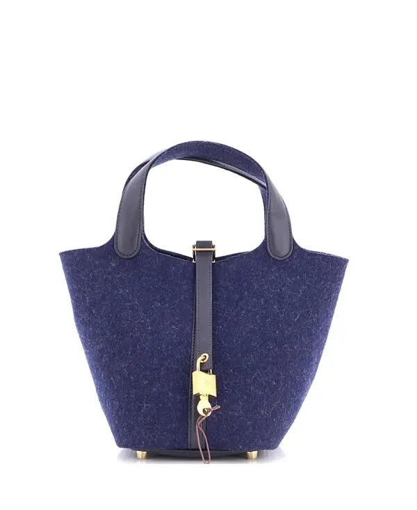 Hermès Picotin Lock Pm Bag - Blue