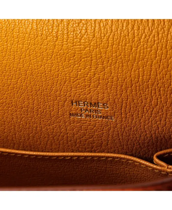Hermès Jypsiere 34 Bag Clemence - Orange