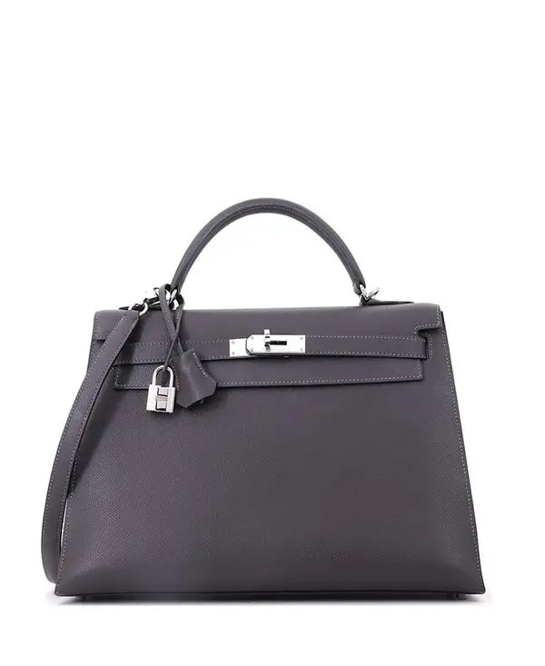 Hermès Kelly 32 Handbag - Graphite