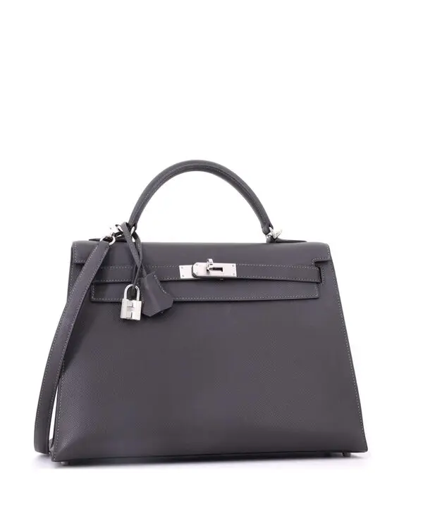 Hermès Kelly 32 Handbag - Graphite
