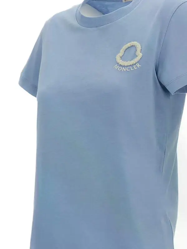 Moncler Logo T-shirt - Blue