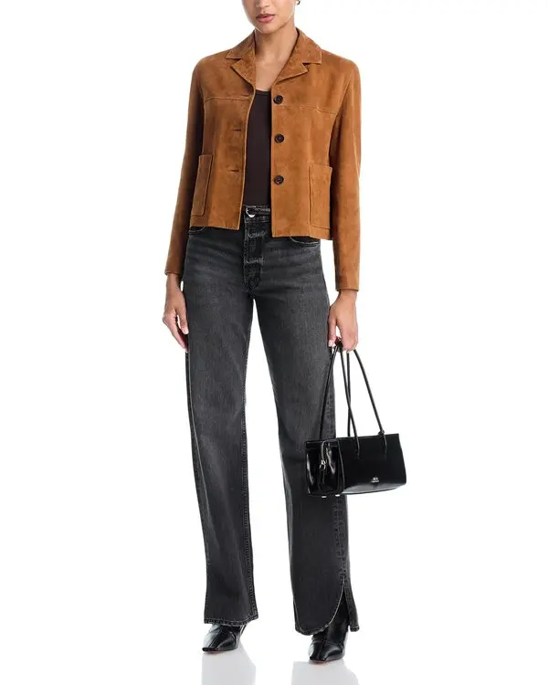 ARMA Lotus Suede Jacket - Whiskey