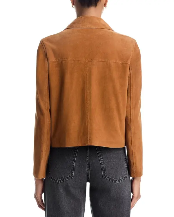 ARMA Lotus Suede Jacket - Whiskey