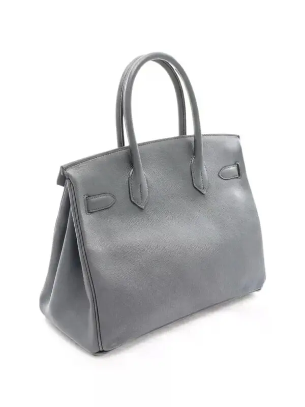 Hermès 2021 30 Birkin Double-handle Tote Bag - Grey
