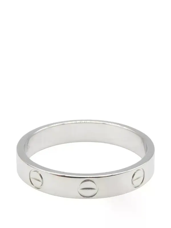 CARTIER 2010 Mini Love Ring - Silver