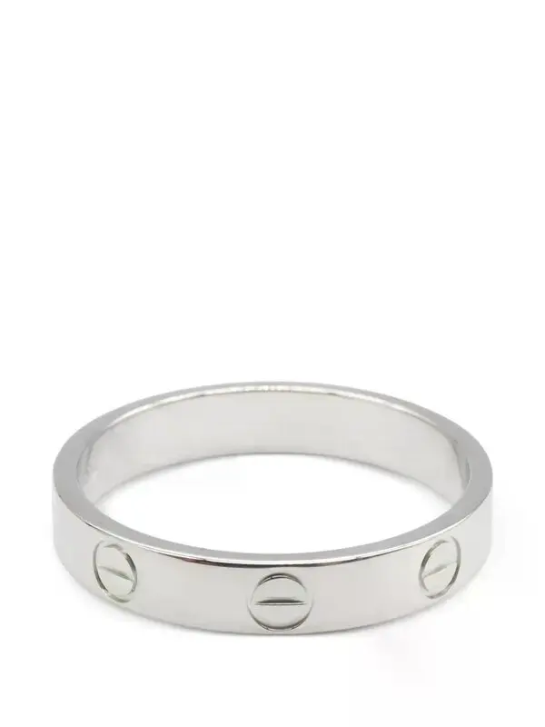 CARTIER 2010 Mini Love Ring - Silver