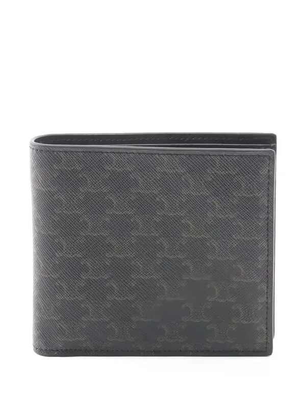 Celine Triomphe Bi-fold Wallet - Black