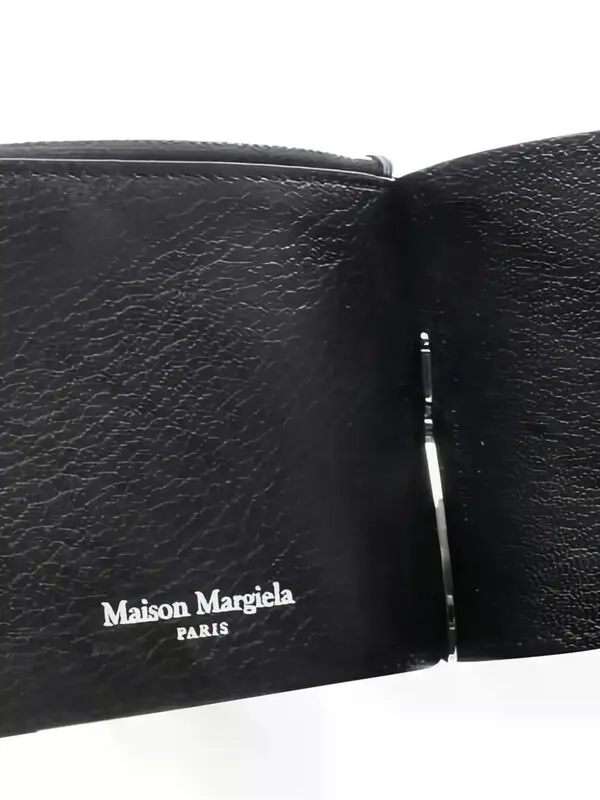 MAISON MARGIELA 2020s Bi-fold Zip Leather Wallet