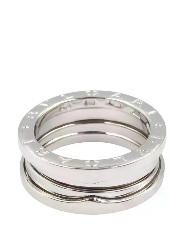 BVLGARI 1990s B.zero1 Band Ring - Silver