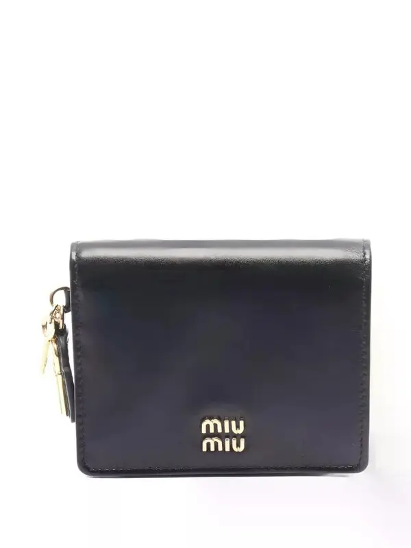 Miu Miu 2020s Bi-fold Wallet - Black