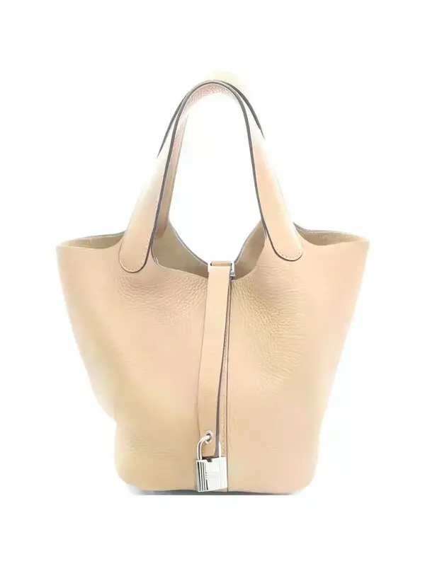 Hermès 2016 Pm Picotin Lock Tote - Neutrals