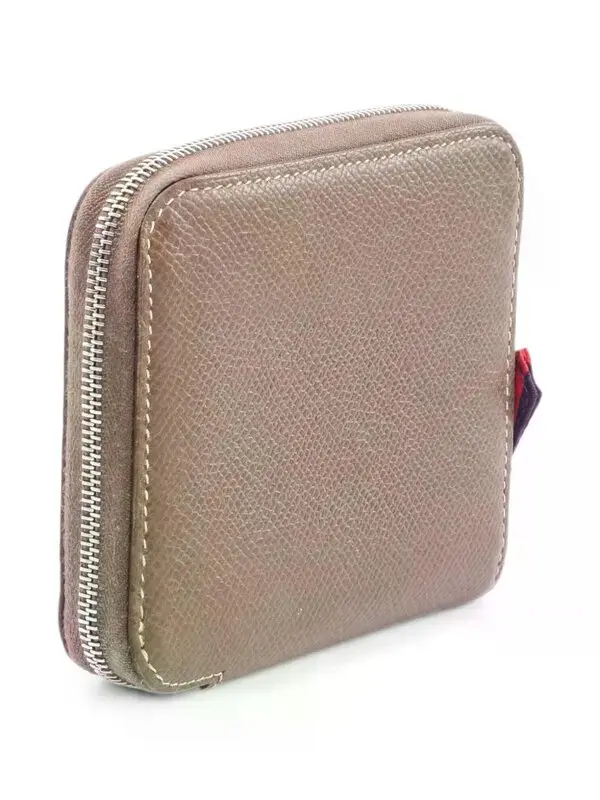 Hermès 2014 Zip-up Wallet - Brown