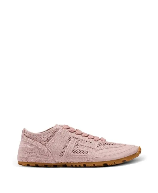 Balmain Racer 45 Macrame Trainers - Pink
