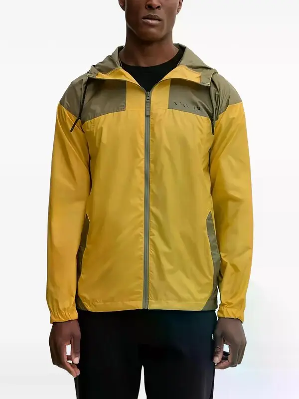 Columbia Hooded Zip-fastening Jacket - Yellow