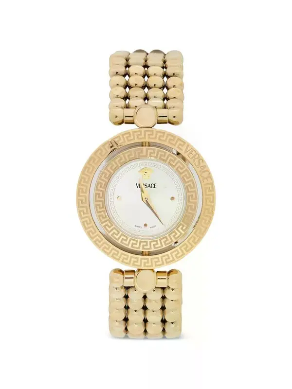 Versace Round-face 32mm Watch - White