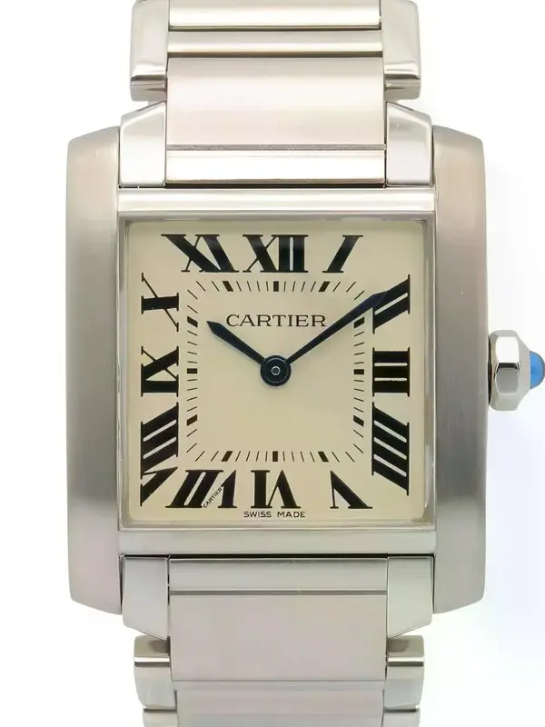 CARTIER 2010s Tank Francaise 25mm Watch - Neutrals