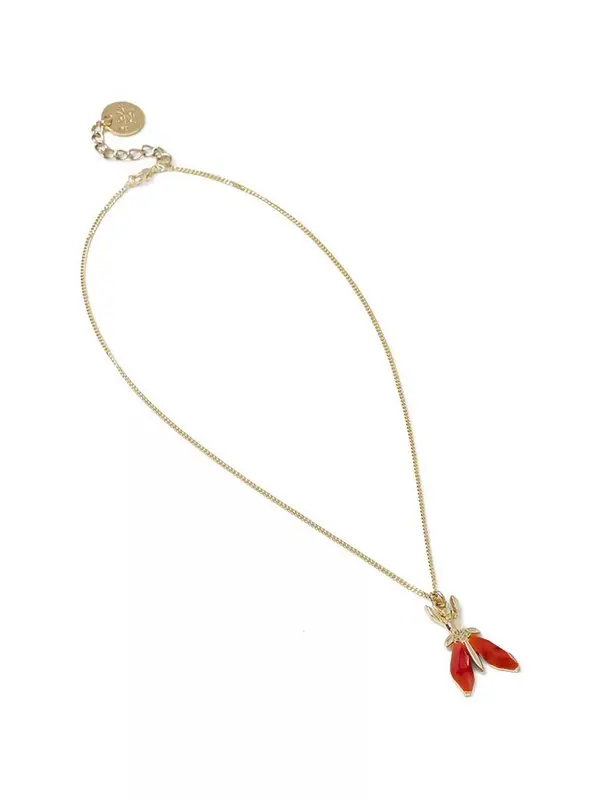 Patrizia Pepe Charm-pendant Necklace - Gold