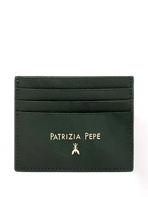 Patrizia Pepe Leather Cardholder - Green