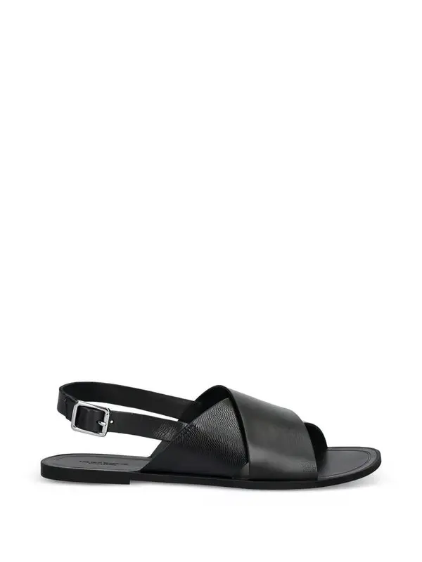 VAGABOND SHOEMAKERS Crossover Leather Sandals - Black