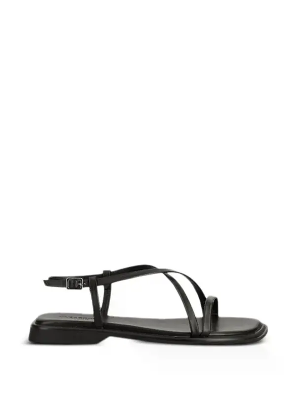 VAGABOND SHOEMAKERS Strappy Flat Sandals - Black