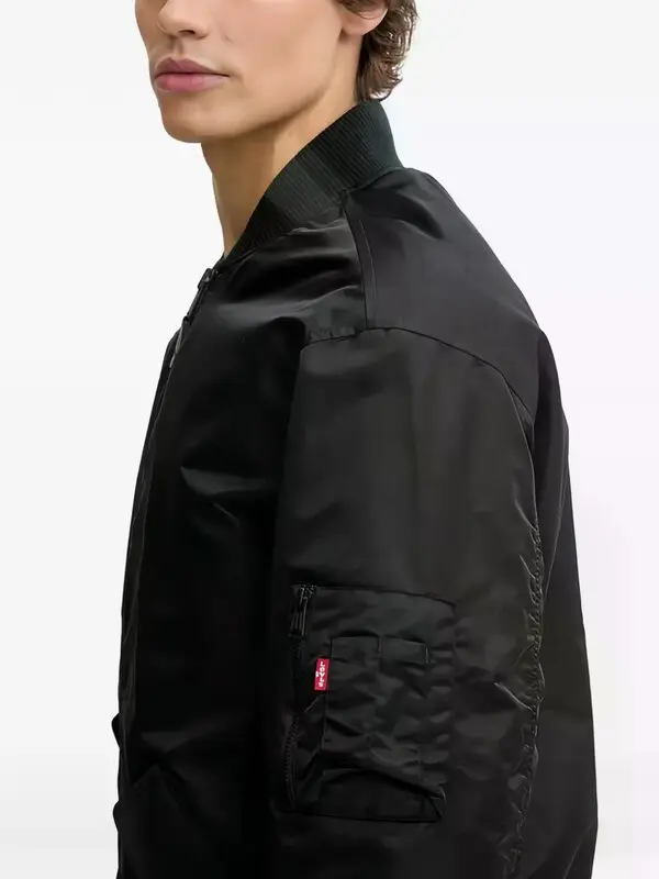 LEVI'S Ma-1 Zip-up Bomber Jacket - Black