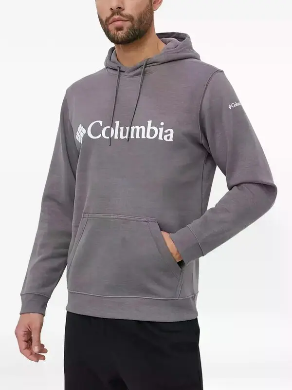 Columbia Logo-print Hoodie - Grey