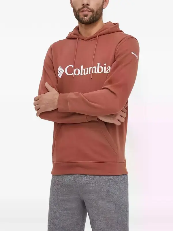Columbia Logo-print Hoodie - Brown
