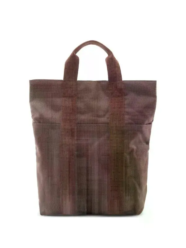 Hermès 2010s Herline Canvas Tote Bag - Brown