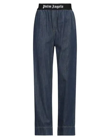 Palm Angels Straight Leg Jeans - Blue