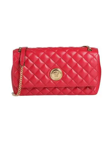 Versace Cross-body Bag Lambskin - Red