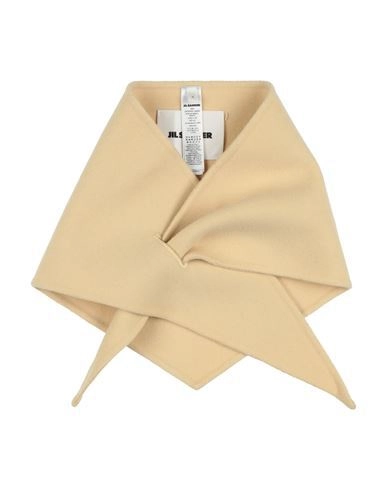 JIL SANDER Scarf Cashmere, Polyester, Acrylic - Yellow