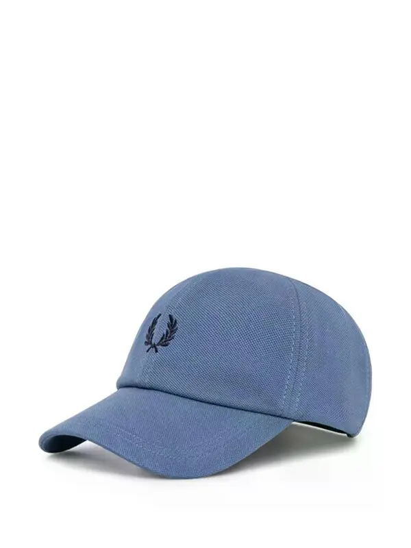 Fred Perry Logo-embroidered Baseball Cap - Blue