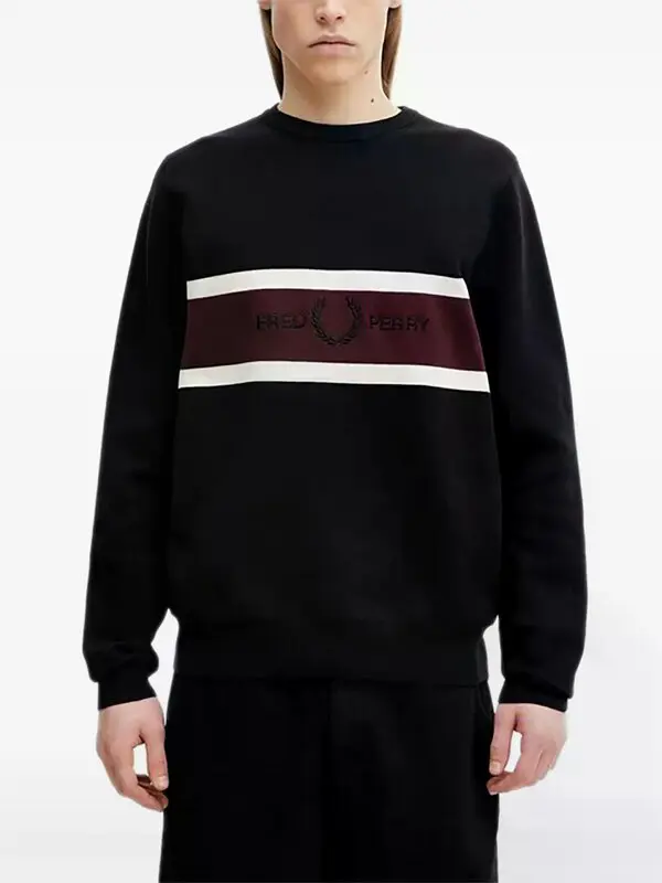 Fred Perry Embroidered Sweatshirt