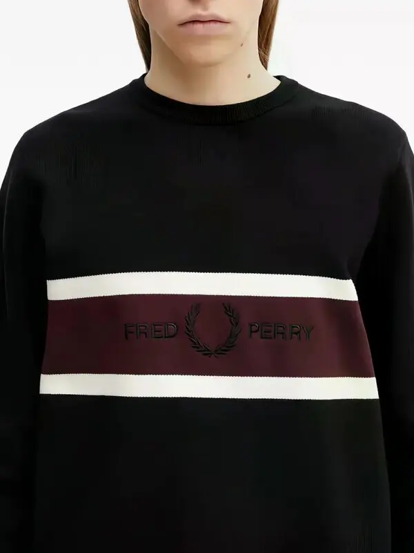 Fred Perry Embroidered Sweatshirt